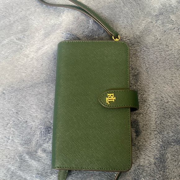 Ralph Lauren Double RL | Bags | Ralph Lauren Wallet Freshly In Shape ...